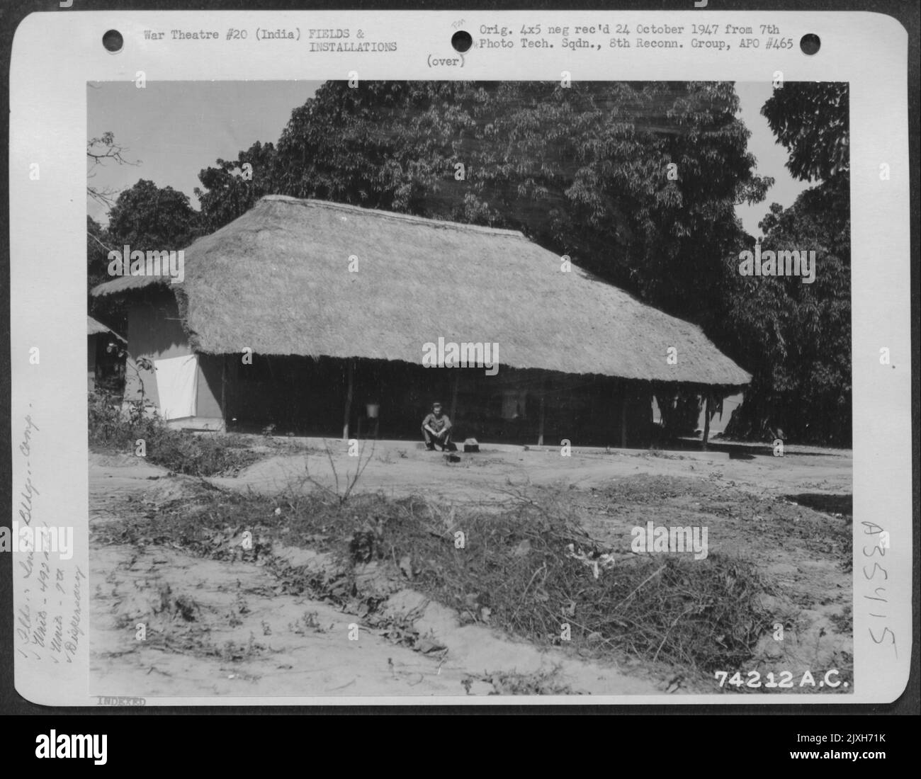 Dispensary Of The 492Nd Bomb Squadron, 7Th Bomb Group At Bishnupur ...