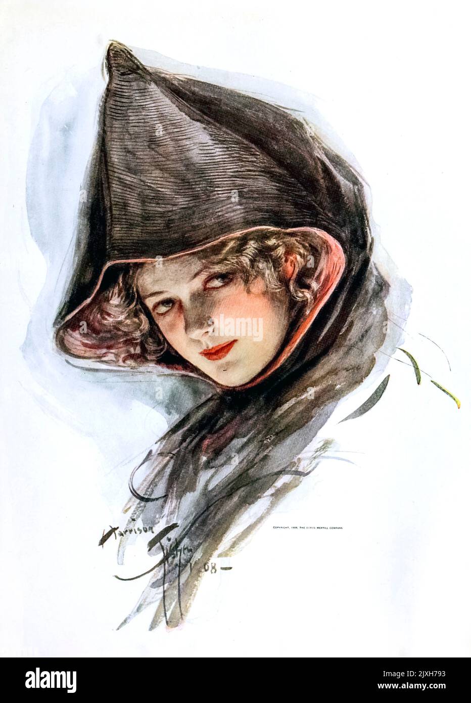 Woman Rules from the book ' American beauties ' by Harrison Fisher ...