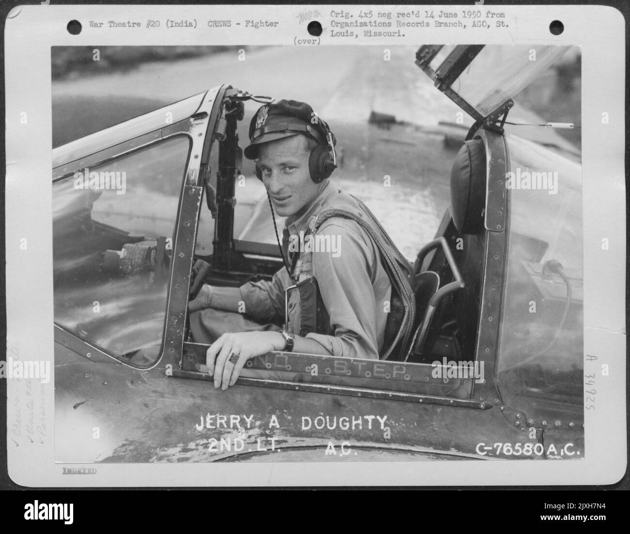 2Nd Lt. Jerry A. Doughty Of The 9Th Photographic Reconnaissance ...