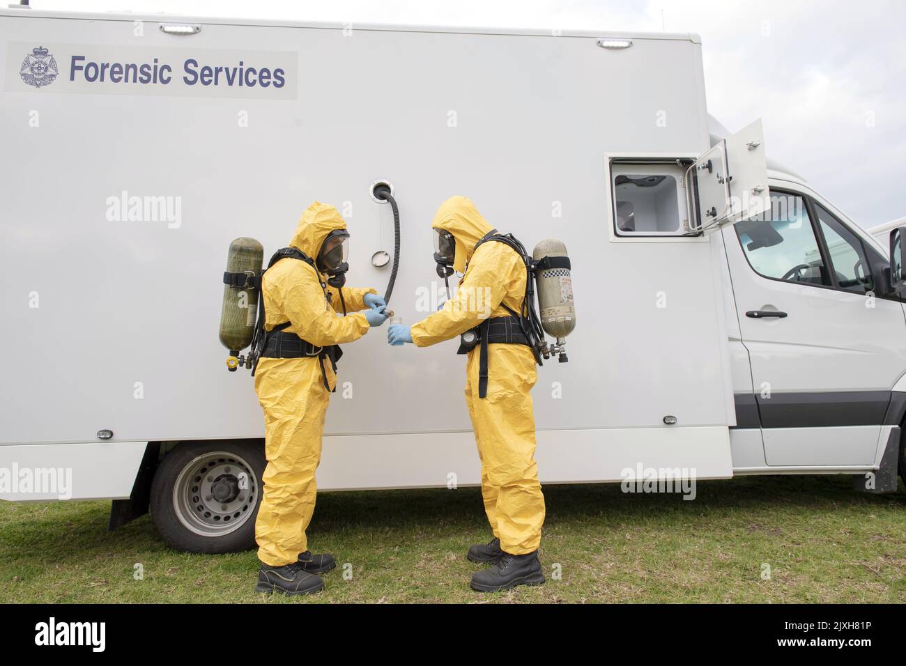 Victoria Police leading Senior Constable Leon Rodrigues and Senior ...