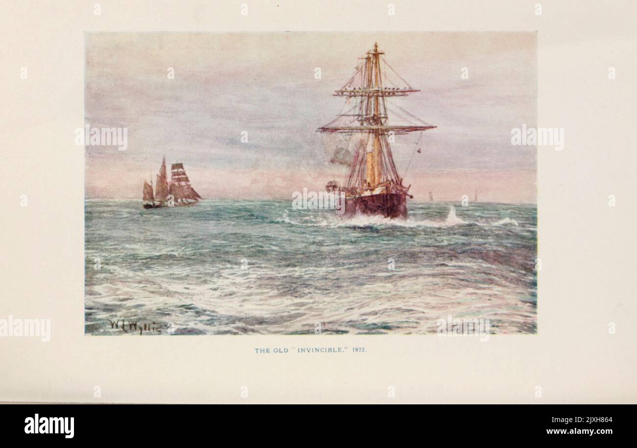 THE OLD INVINCIBLE, 1872 HMS Invincible was a Royal Navy Audacious ...