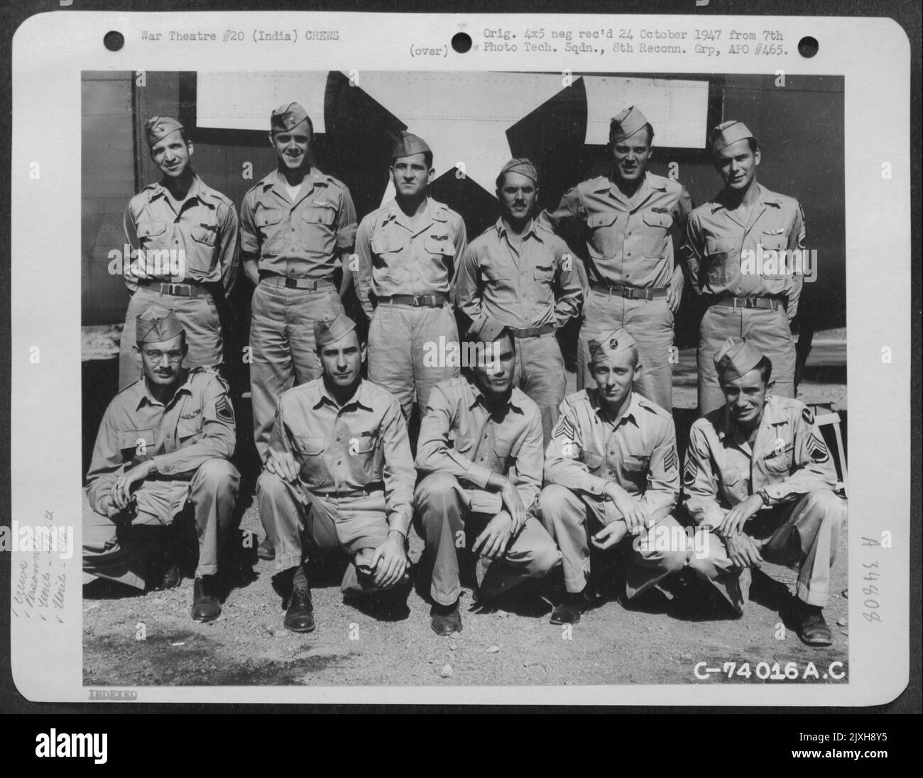 Lt. Brittenback And Crew Of The 436Th Bomb Squadron, 7Th Bomb Group ...