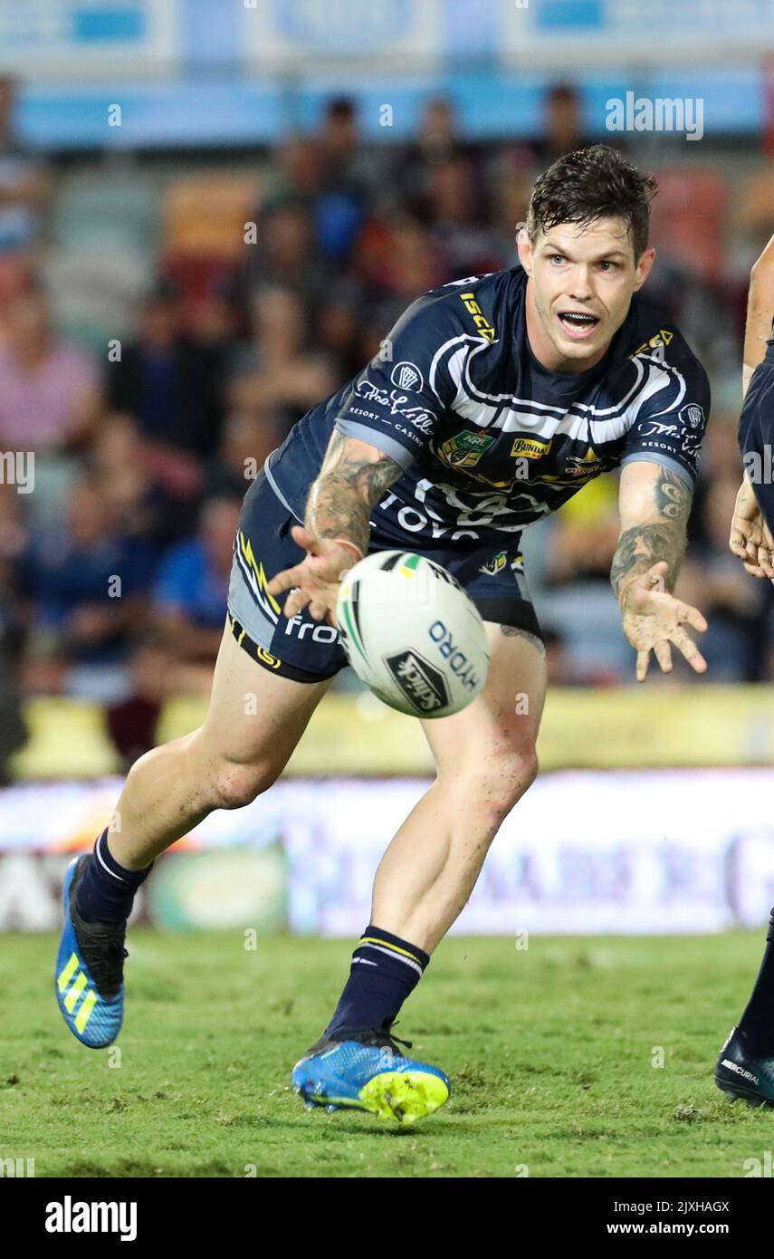 Ben Hampton of the Cowboys during the Round 15 NRL match between the ...
