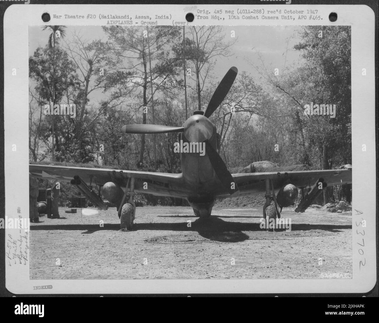 In support of 1st Air Commando Force glider operations, a North ...