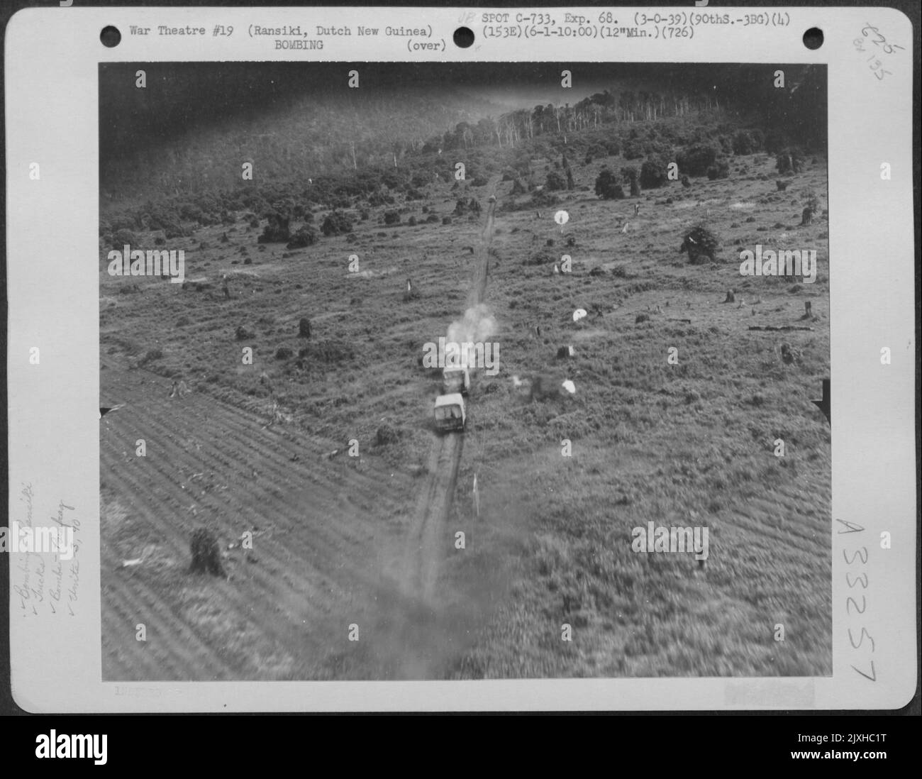 Parachute Bombs Dropped By Planes Of The 5Th Air Force'S 3Rd ...