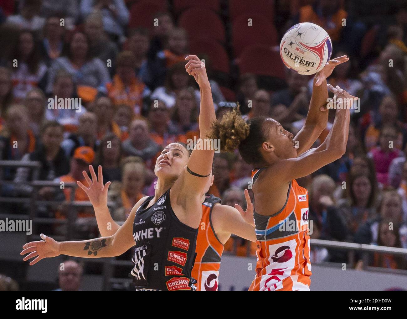 Serena Guthrie of the Giants during the Round 7 Super Netball match ...