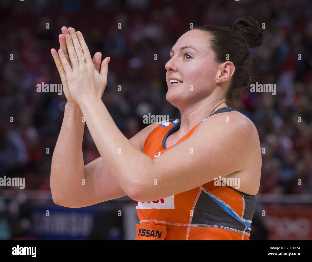 Sam Poolman of the Giants celebrates at full time of the Round 7 Super ...