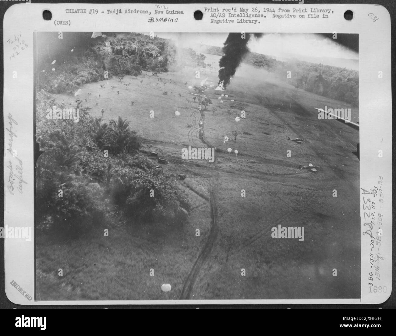 In a raid on Tadji Airdrome in Northern New Guinea, 13 February 1944 ...