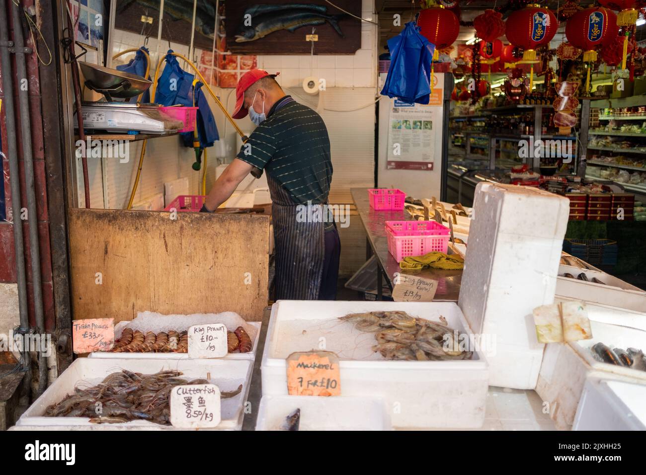 London- August 2022: Electric Avenue, a famous multicultural street in ...