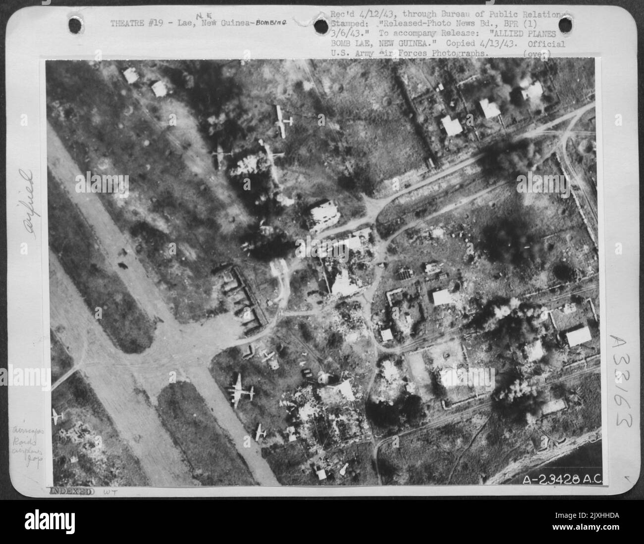 Wewak Airdrome, Northeast Stock Photo - Alamy