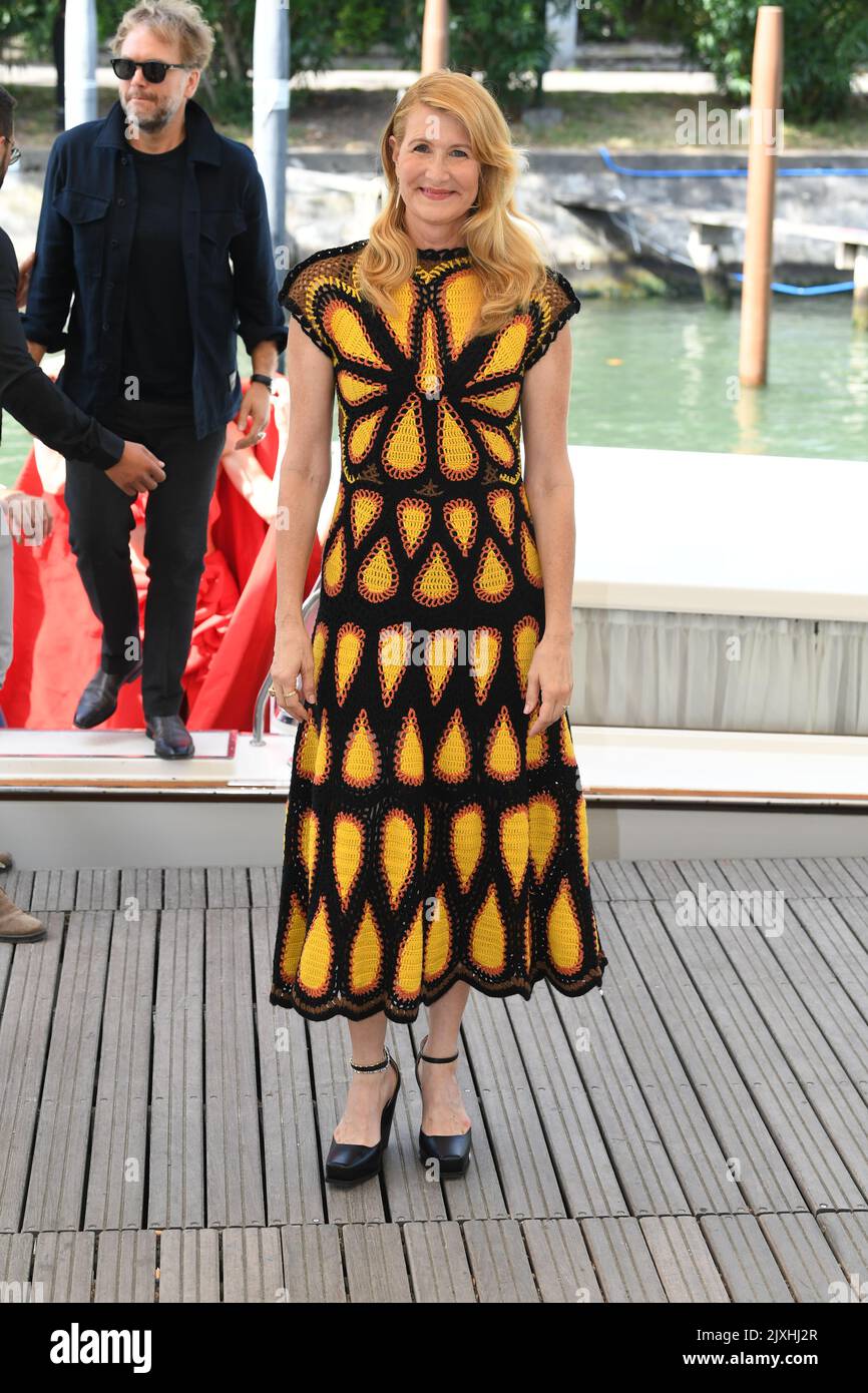 Venice, Italy. 07th Sep, 2022. Laura Dern is seen during the 79th ...