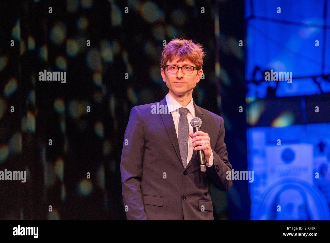 Michael Gregory hosts the 2022 Buffer Festival Gala Screening Stock ...