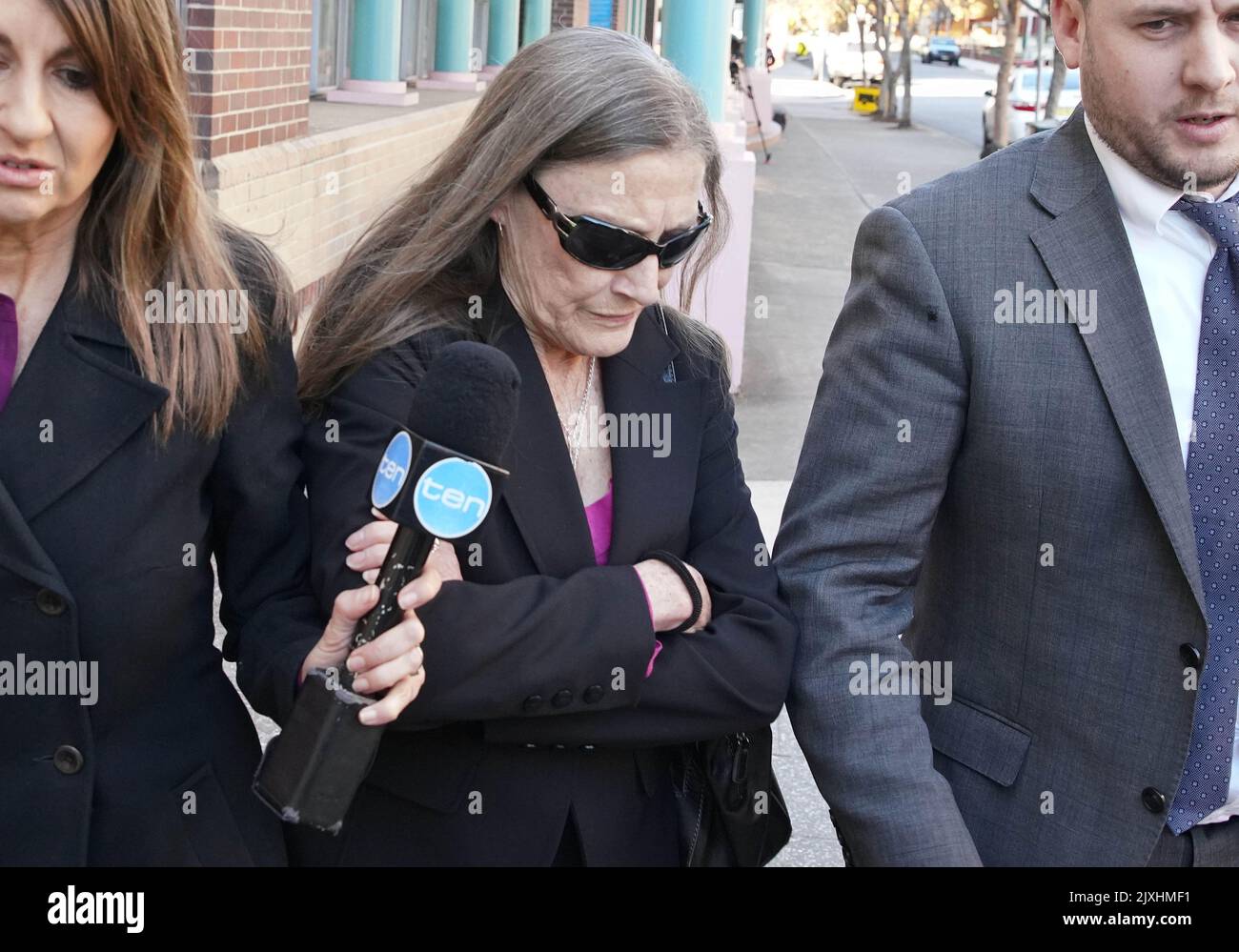 Nursing home employee Dana Maree Gray leaves Burwood Local Court ...