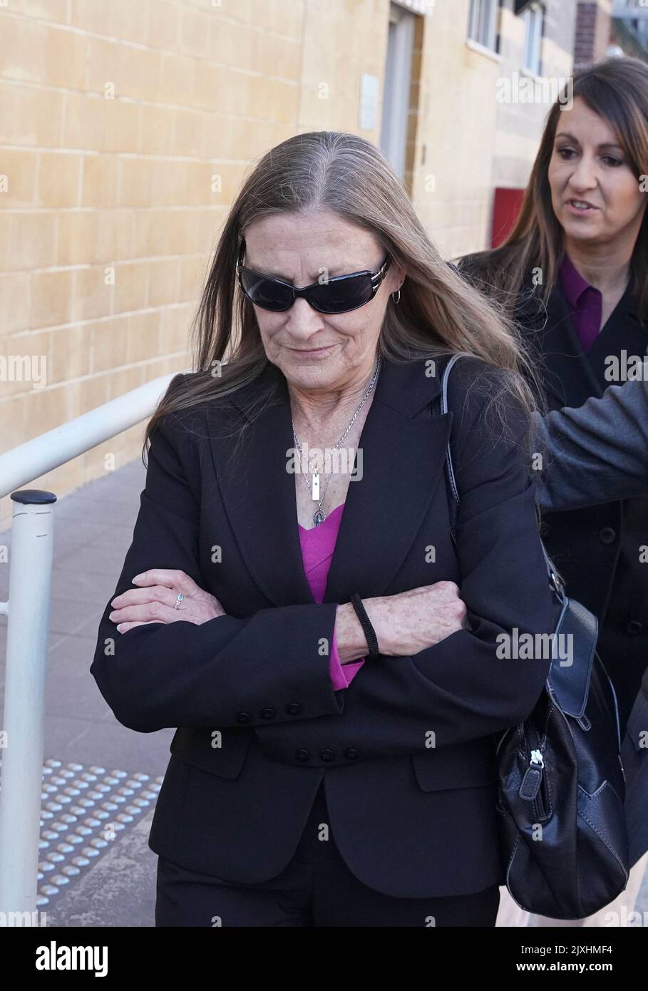 Nursing home employee Dana Maree Gray leaves Burwood Local Court ...