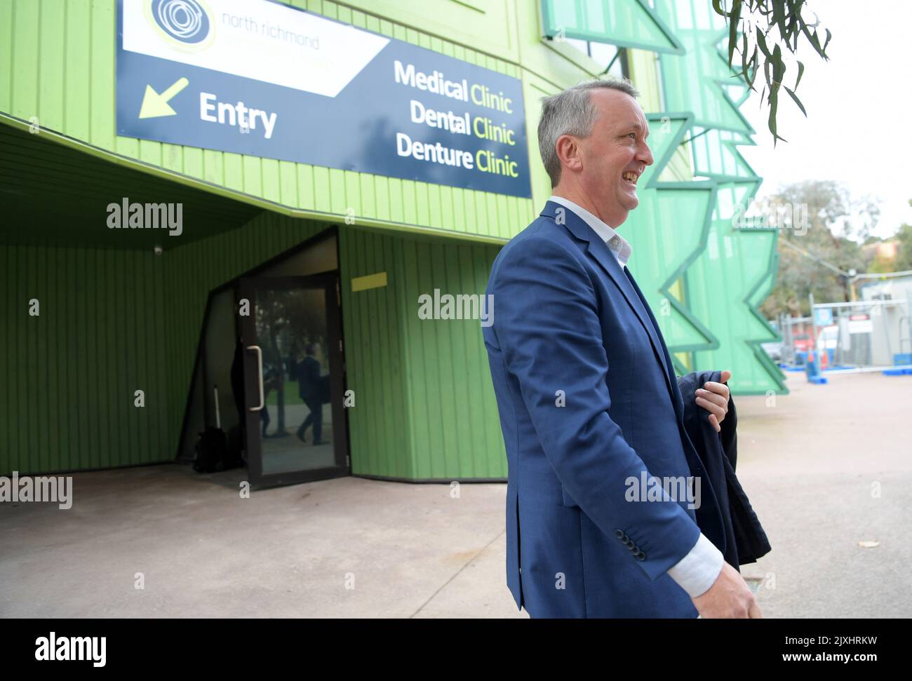 Federal Minister for Mental Health, Martin Foley, leaves the new ...