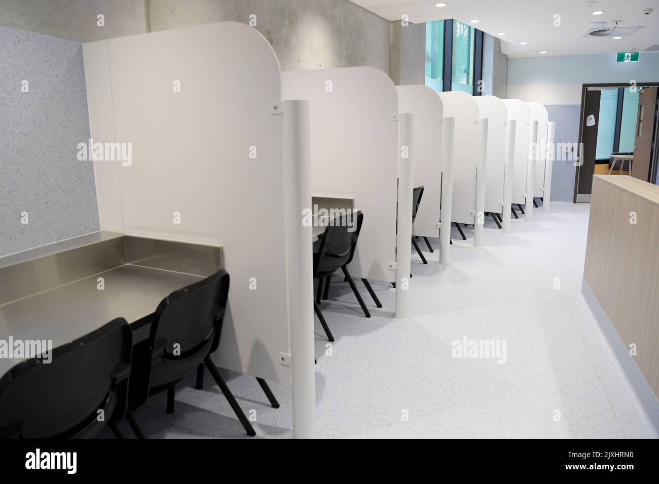 The facilities at the new Medically Supervised Injecting Room in ...