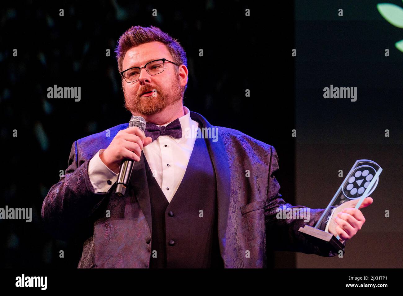 Toronto, Canada. 28th Aug, 2022. Thomas Ridgewell wins Excellence in ...
