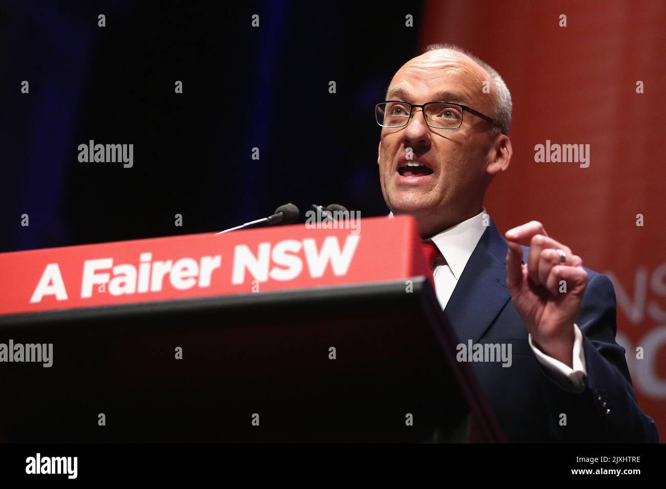 NSW Labor Leader Luke Foley speaks during the NSW Labor Annual State ...
