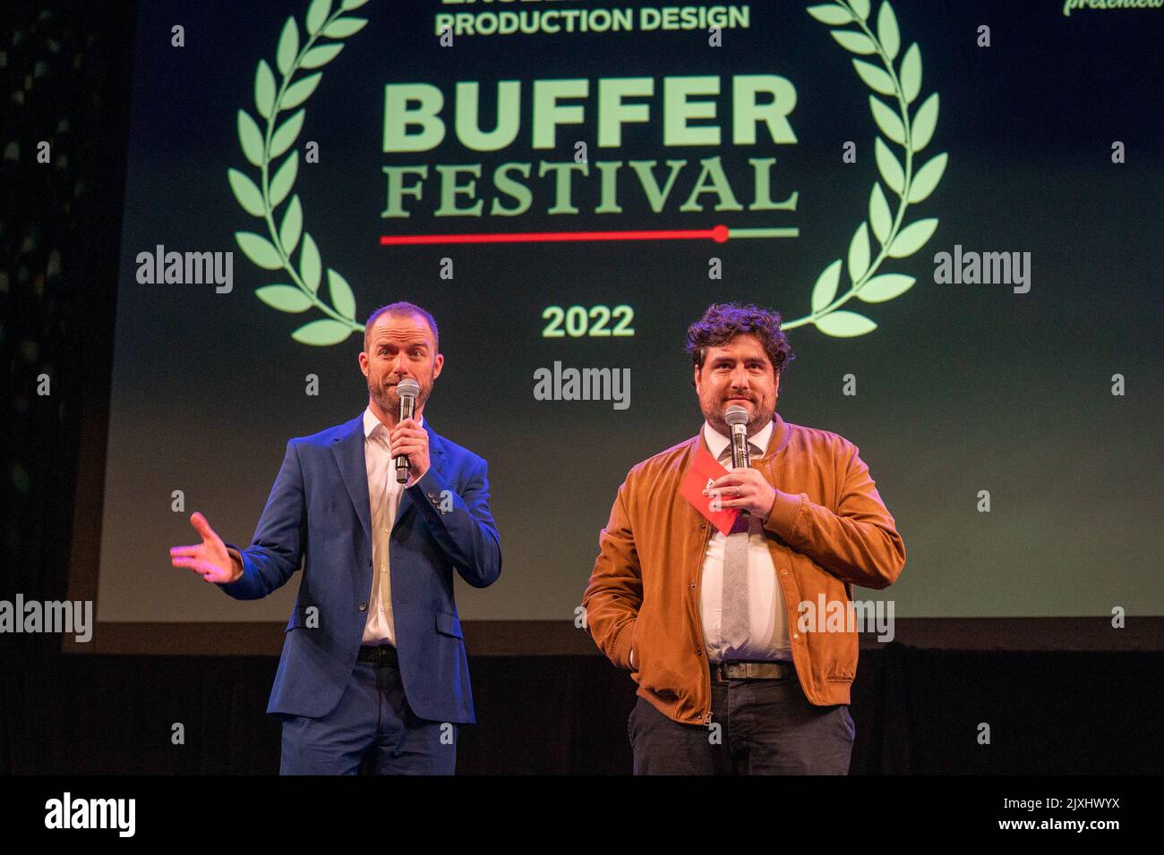 Chris Smith and Jack De Sena perform at Buffer Festival Gala Screening ...