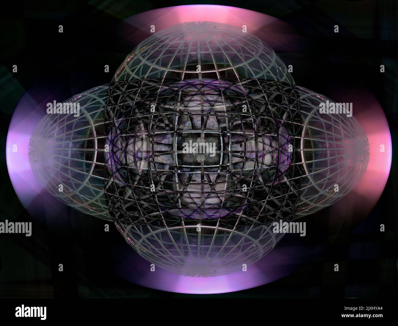 Interesting light fixture in a restaurant. Eating whilst cruising. What ...