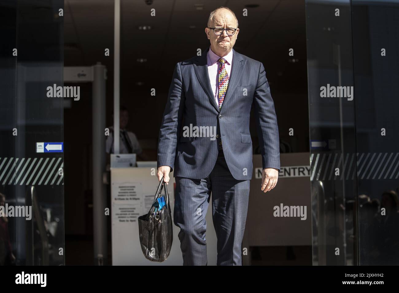 Brendan Ryan, lawyer of accused killer Zlatko Sikorsky is seen leaving ...