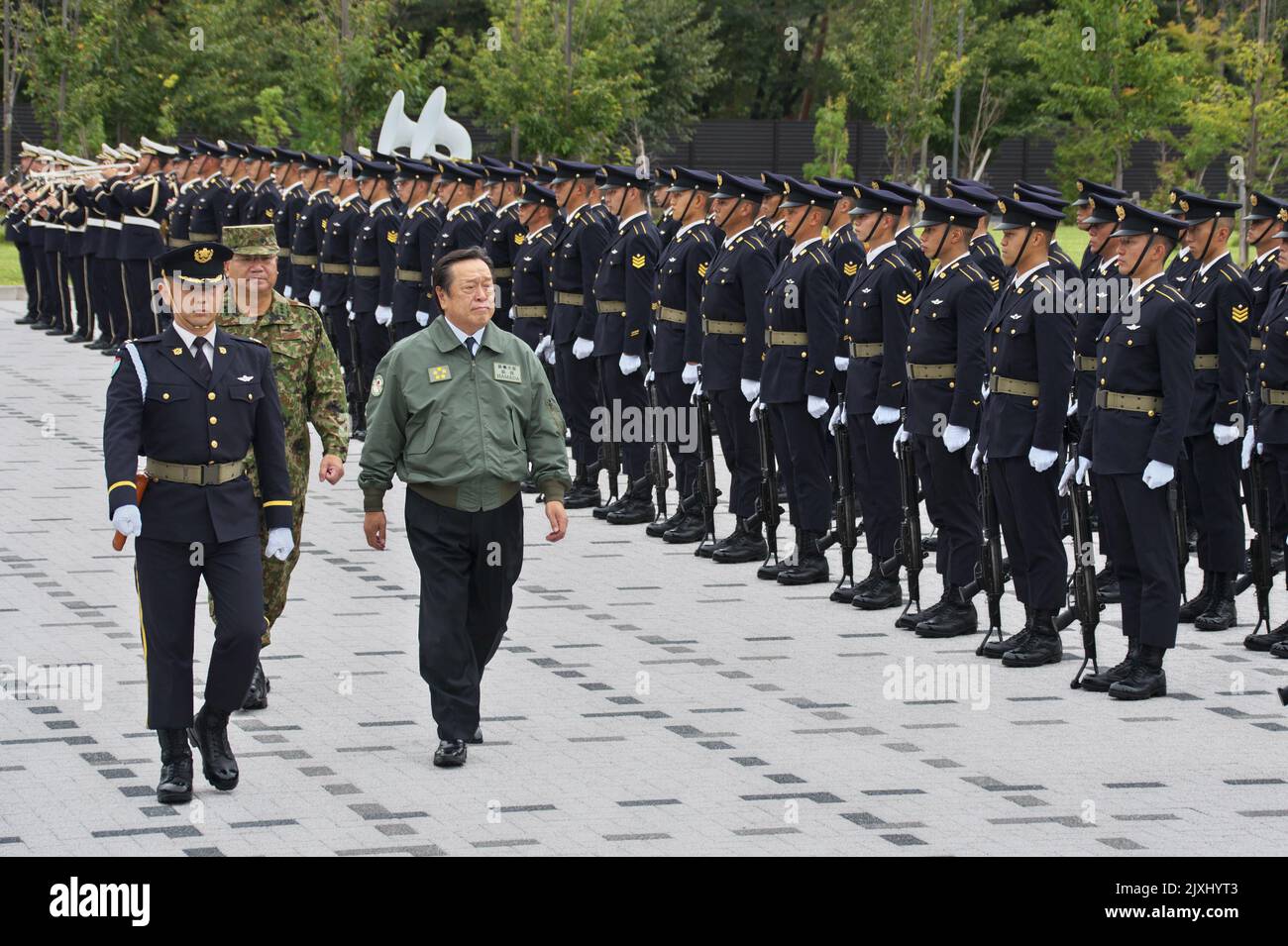 Tokyo, Japan. 07th Sep, 2022. Japan's Defense Minister Yasukazu Hamada ...