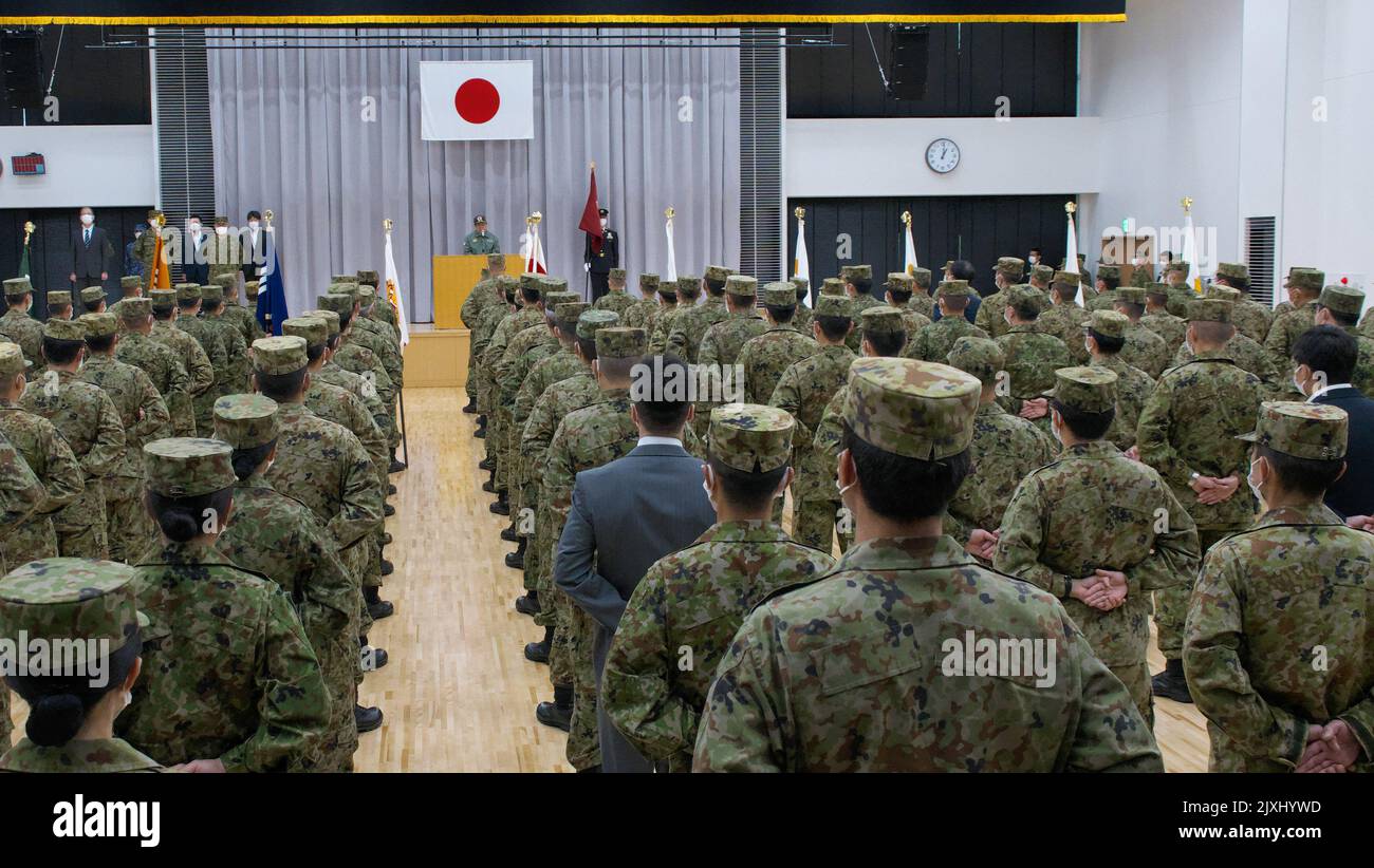 Tokyo, Japan. 07th Sep, 2022. Japan's Defense Minister Yasukazu Hamada ...