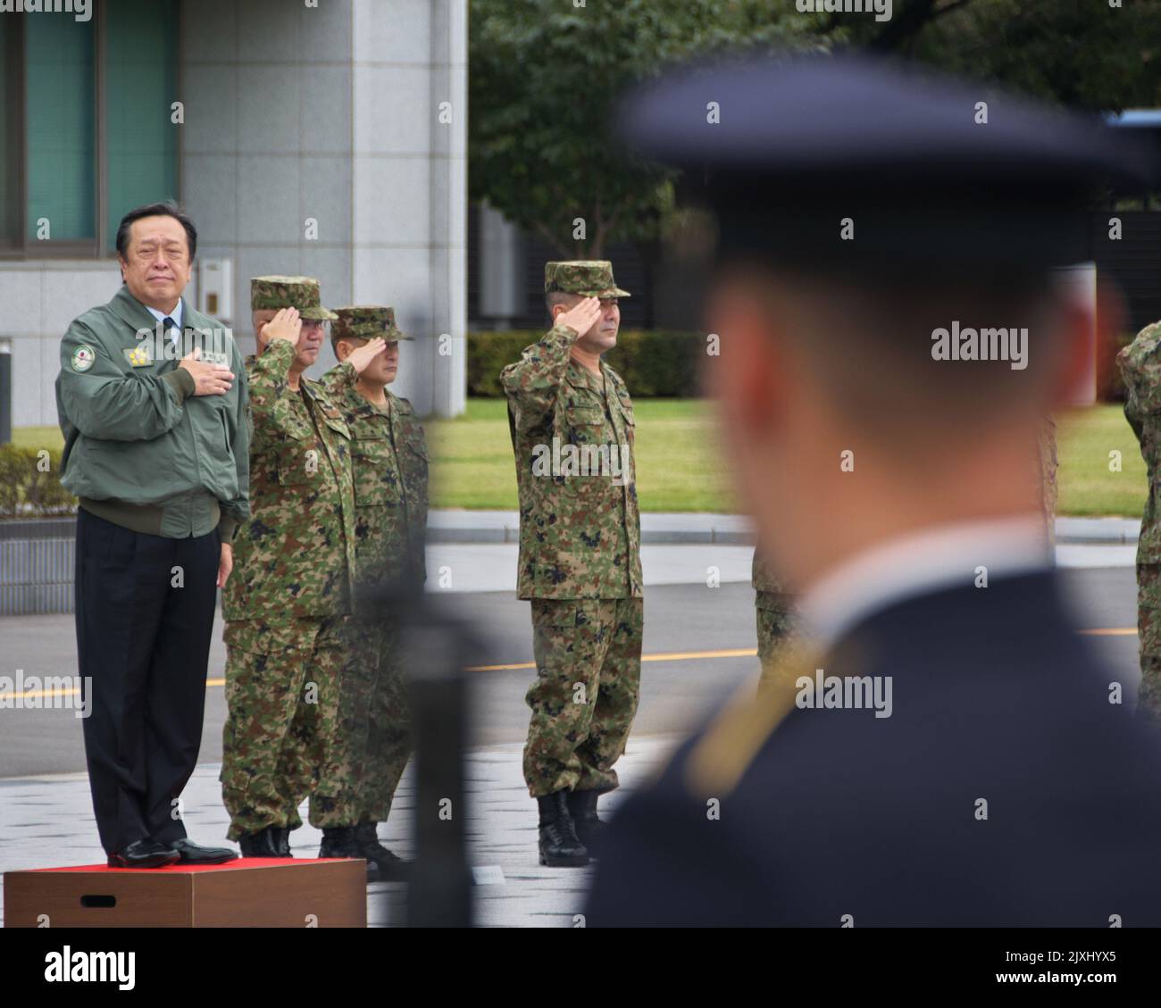 Tokyo, Japan. 07th Sep, 2022. Japan's Defense Minister Yasukazu Hamada ...