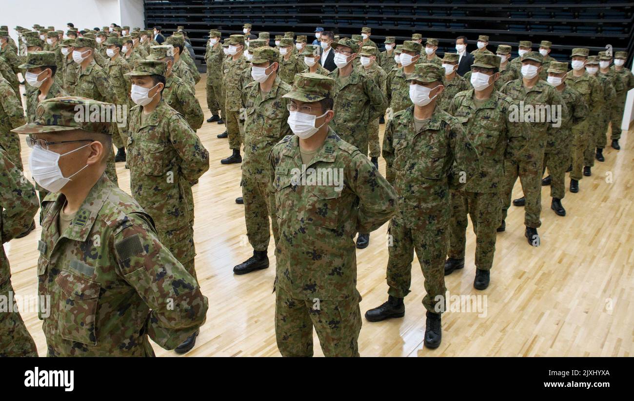 Tokyo, Japan. 07th Sep, 2022. Members of Ground Component Command ...