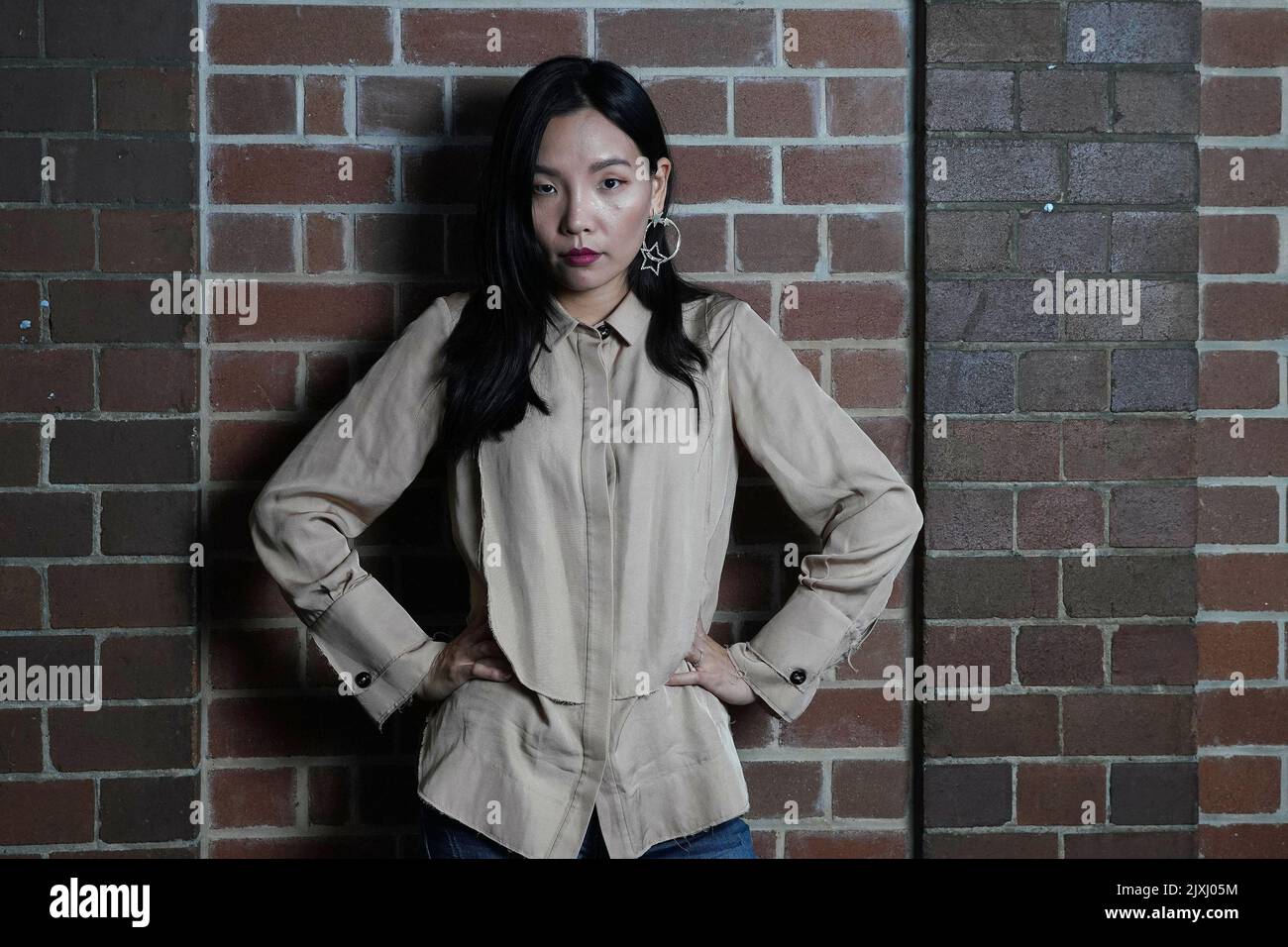 Australian singer and cast member Dami Im poses for a photograph during ...