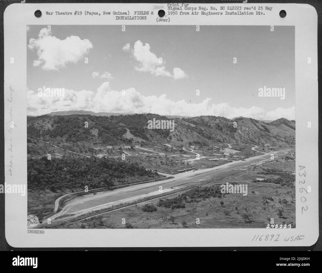 View From Top Of Hill At Kila Looking Northeast Showing Kila Airdrome ...