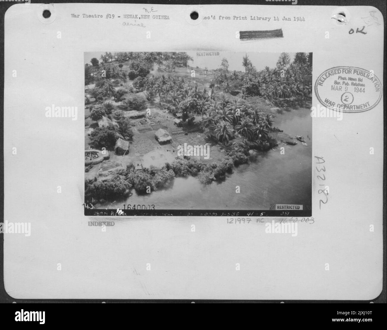 Aerial View Of Wewak, New Guinea Stock Photo - Alamy