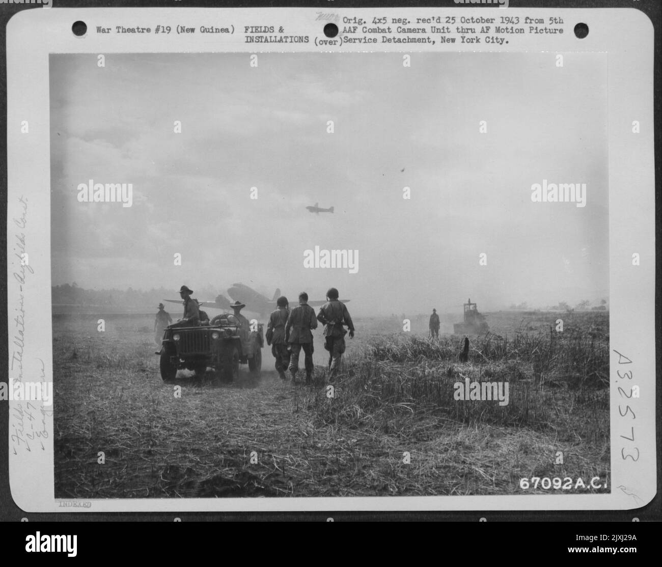 Even though engineers are still working on construction of Nadzab ...