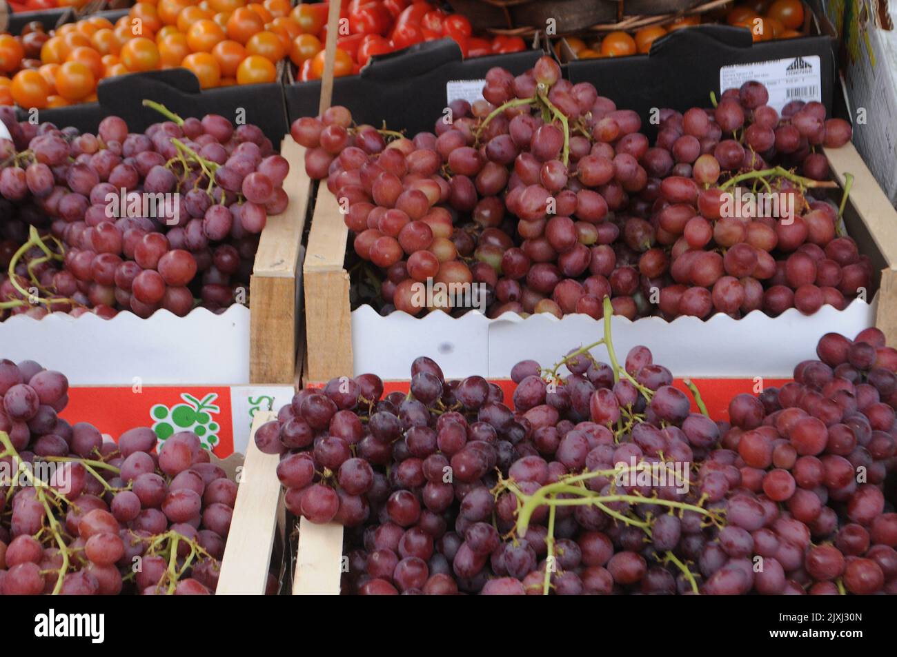 Copenhagen/Denmark/.07.September 2022/.Fruit and vegetable vendor in ...
