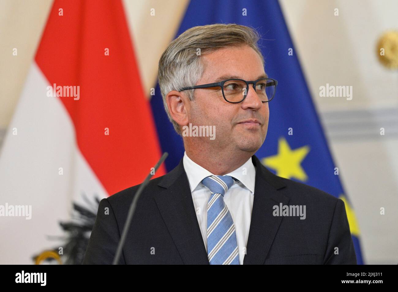 Vienna, Austria. 07th Sep, 2022. Council of Ministers of the Federal ...
