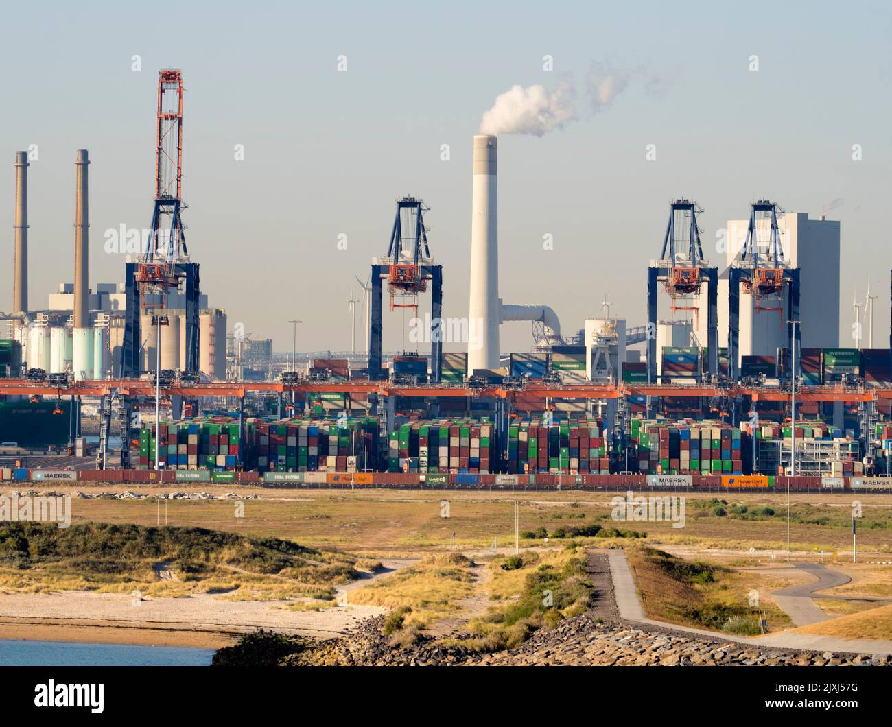 The Port of Rotterdam is the largest seaport in Europe, and the world's ...