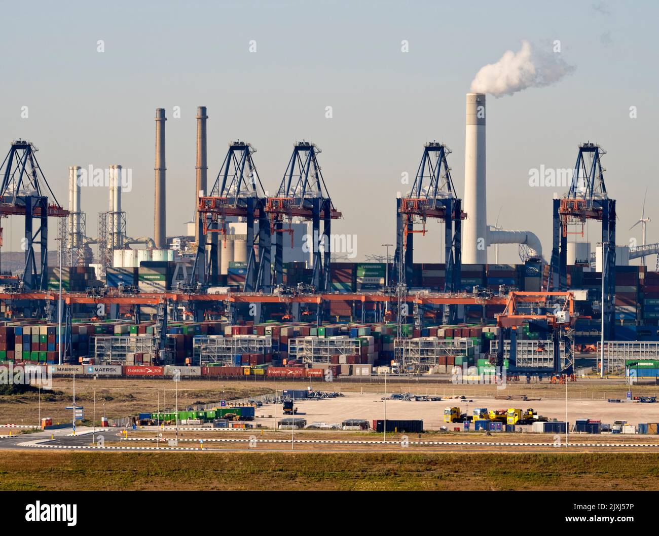 The Port of Rotterdam is the largest seaport in Europe, and the world's ...