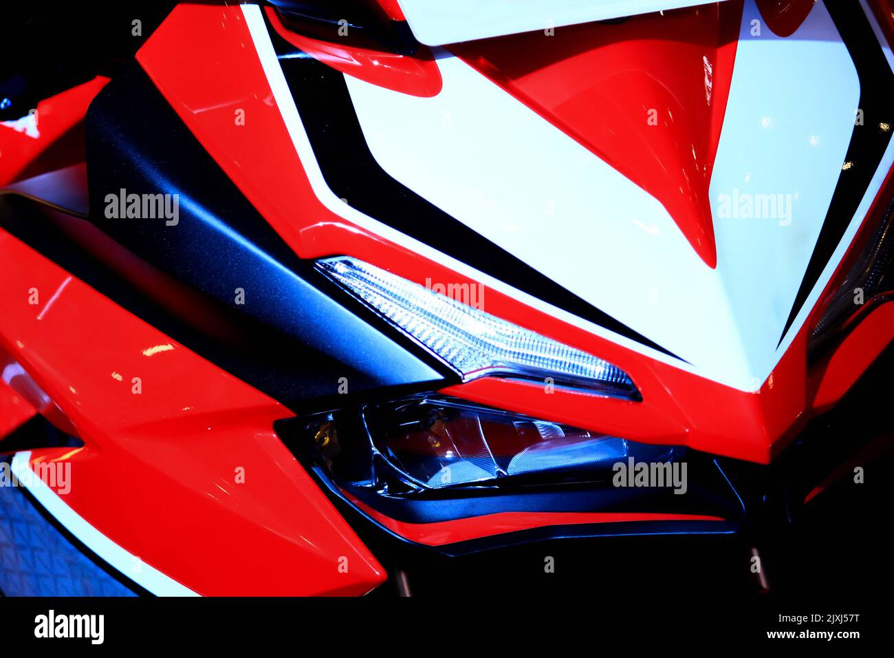 Bike turn signal. Motorcycle. turn signal lamp Stock Photo - Alamy