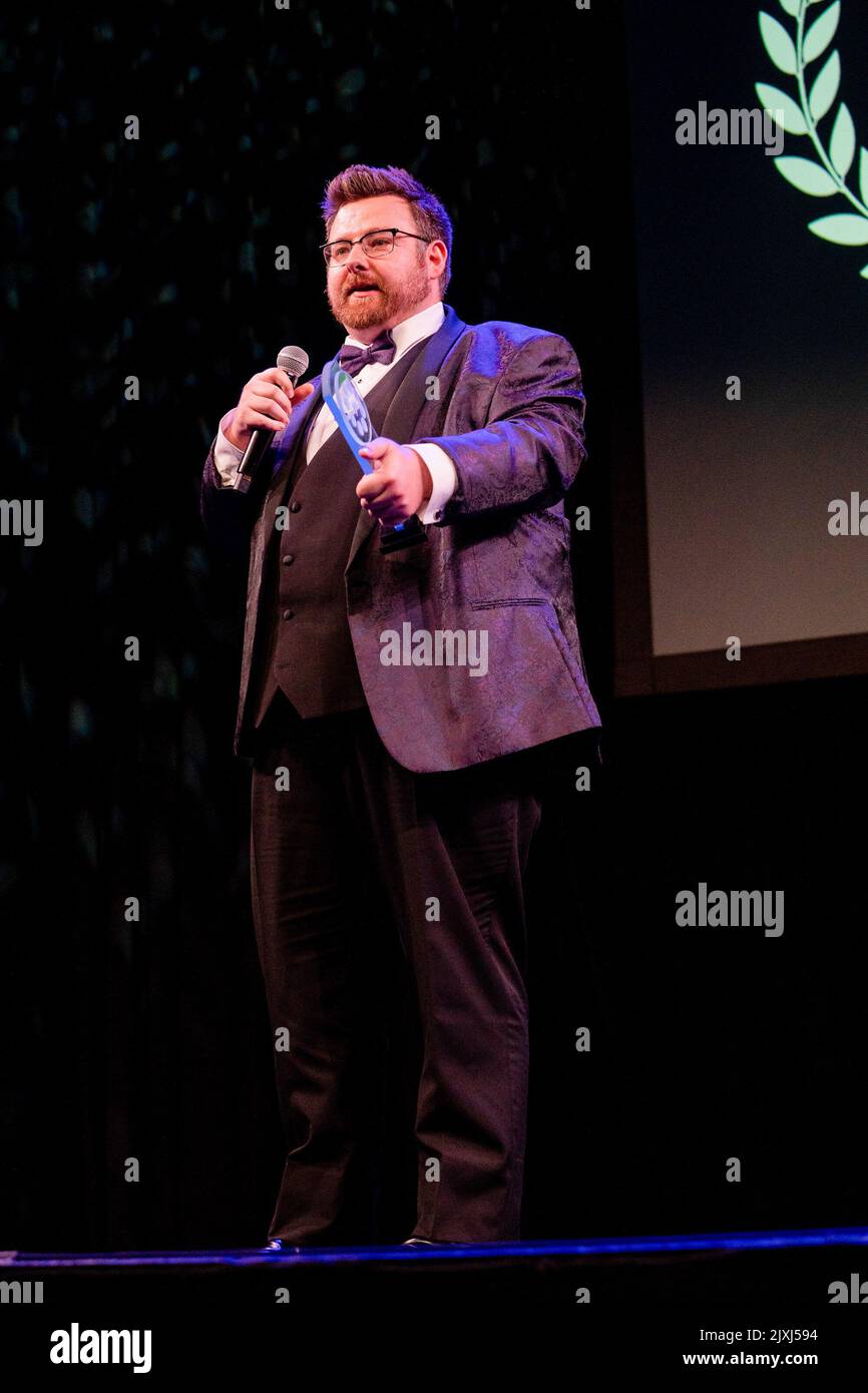 Thomas Ridgewell wins Excellence in Writing Award for ìThe Blame Gameî ...