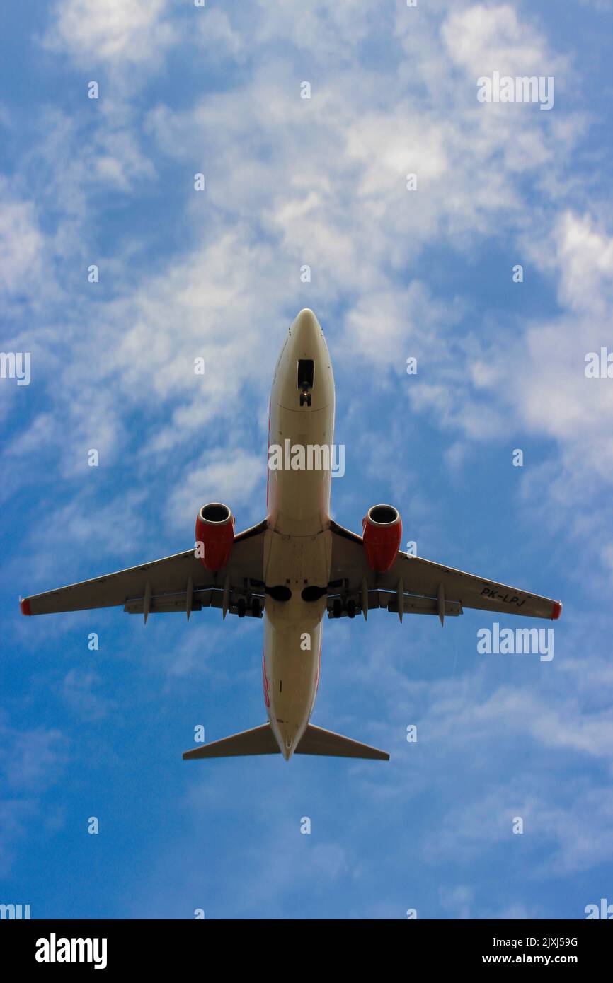 Tail on view of plane hi-res stock photography and images - Alamy