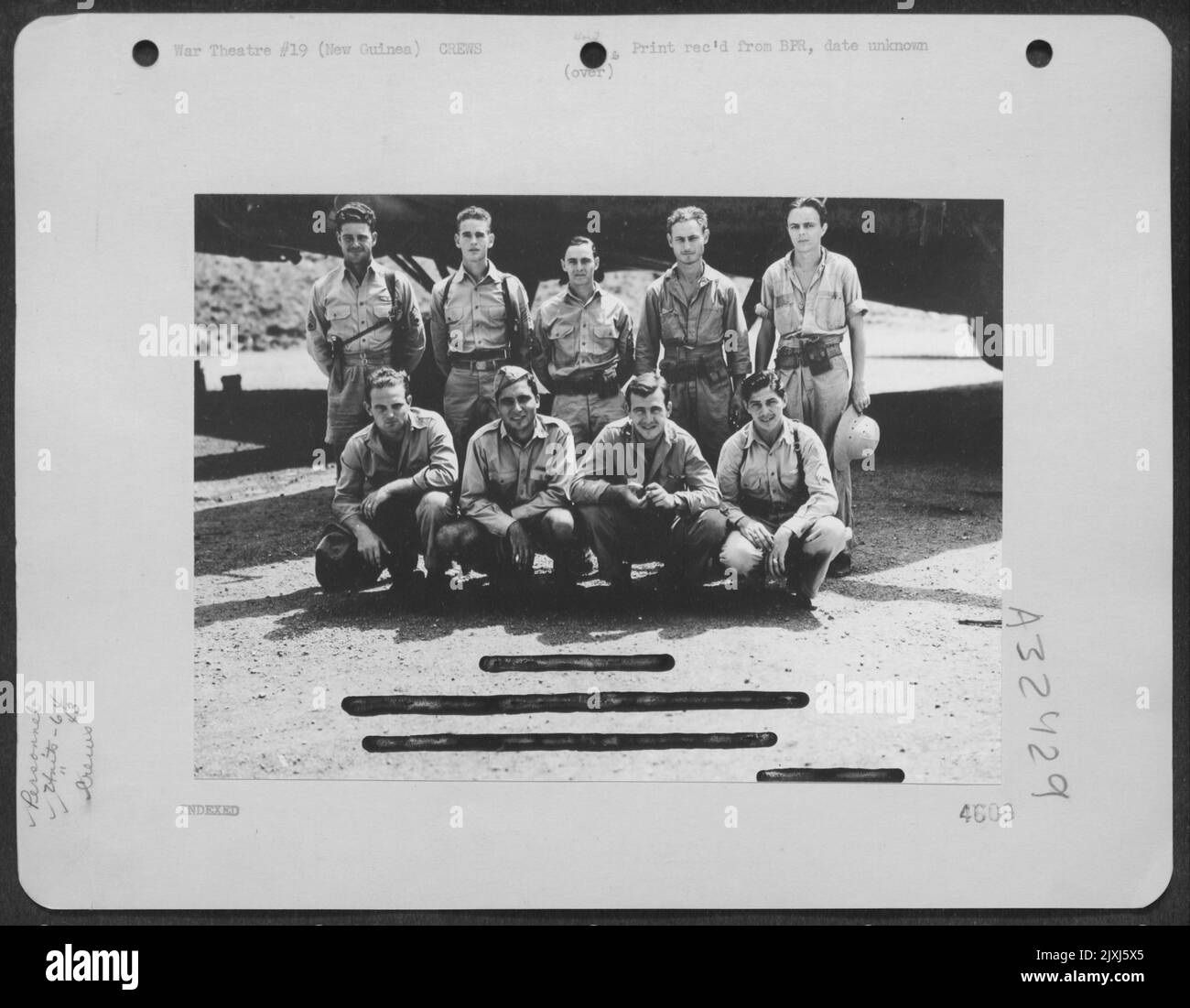 1st Lt. Charles A. Olson of Salt Lake City, Utah, and crew of the 64th ...