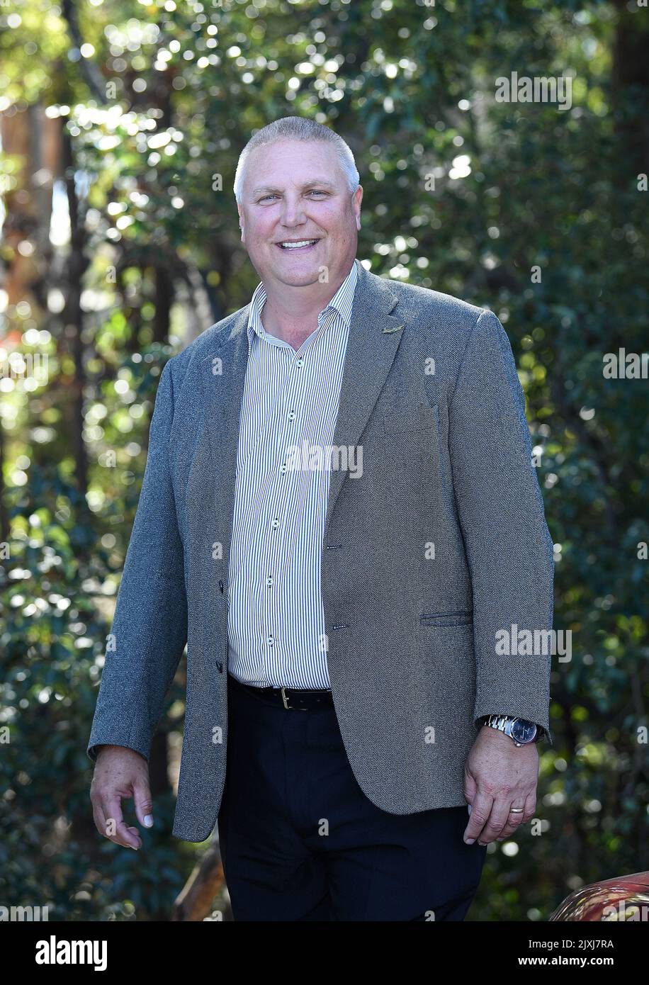 Liberal Candidate for Longman Trevor Ruthenberg poses for a photograph ...