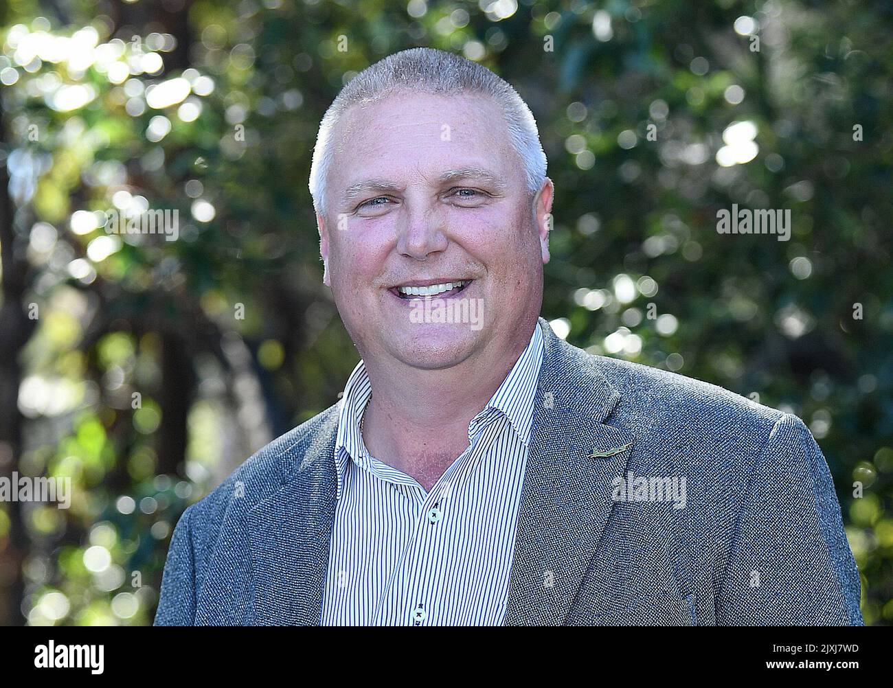 Liberal Candidate for Longman Trevor Ruthenberg poses for a photograph ...