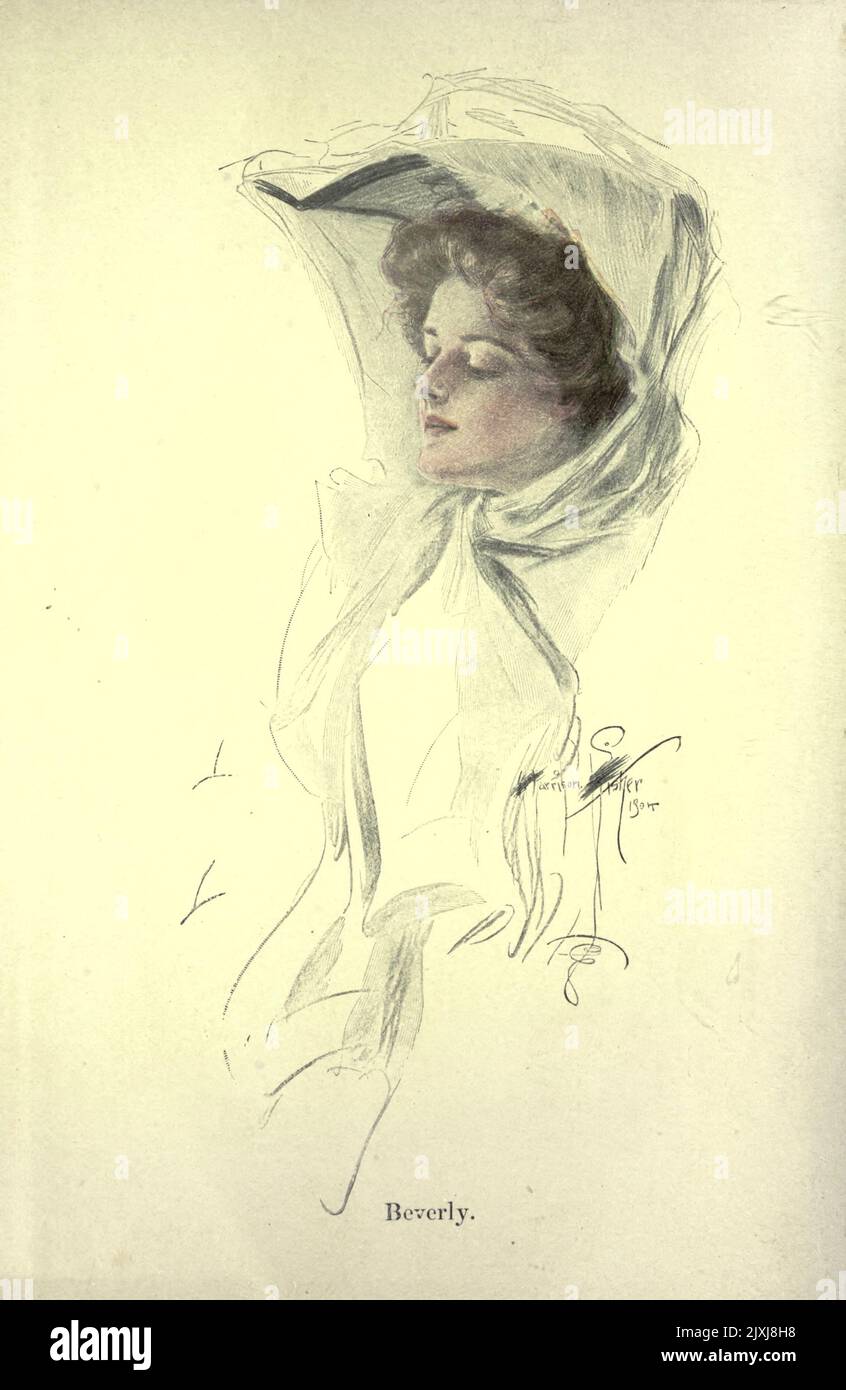 Beverly of Graustark Portrait from the book ' Beverly of Graustark ' by ...