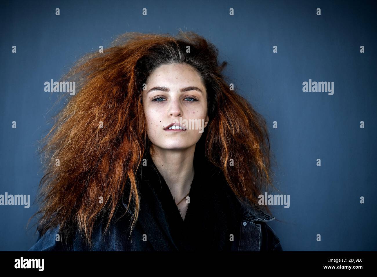 Model Vali Clarke poses for a photograph at the David Jones Spring ...