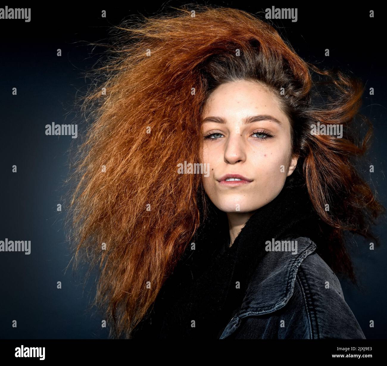 Model Vali Clarke poses for a photograph at the David Jones Spring ...