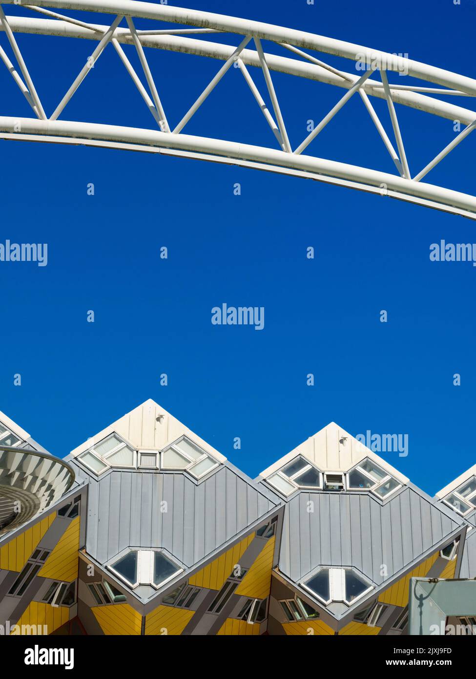 Facing the Centrum Markt in Rotterdam, the Netherlands, these ...