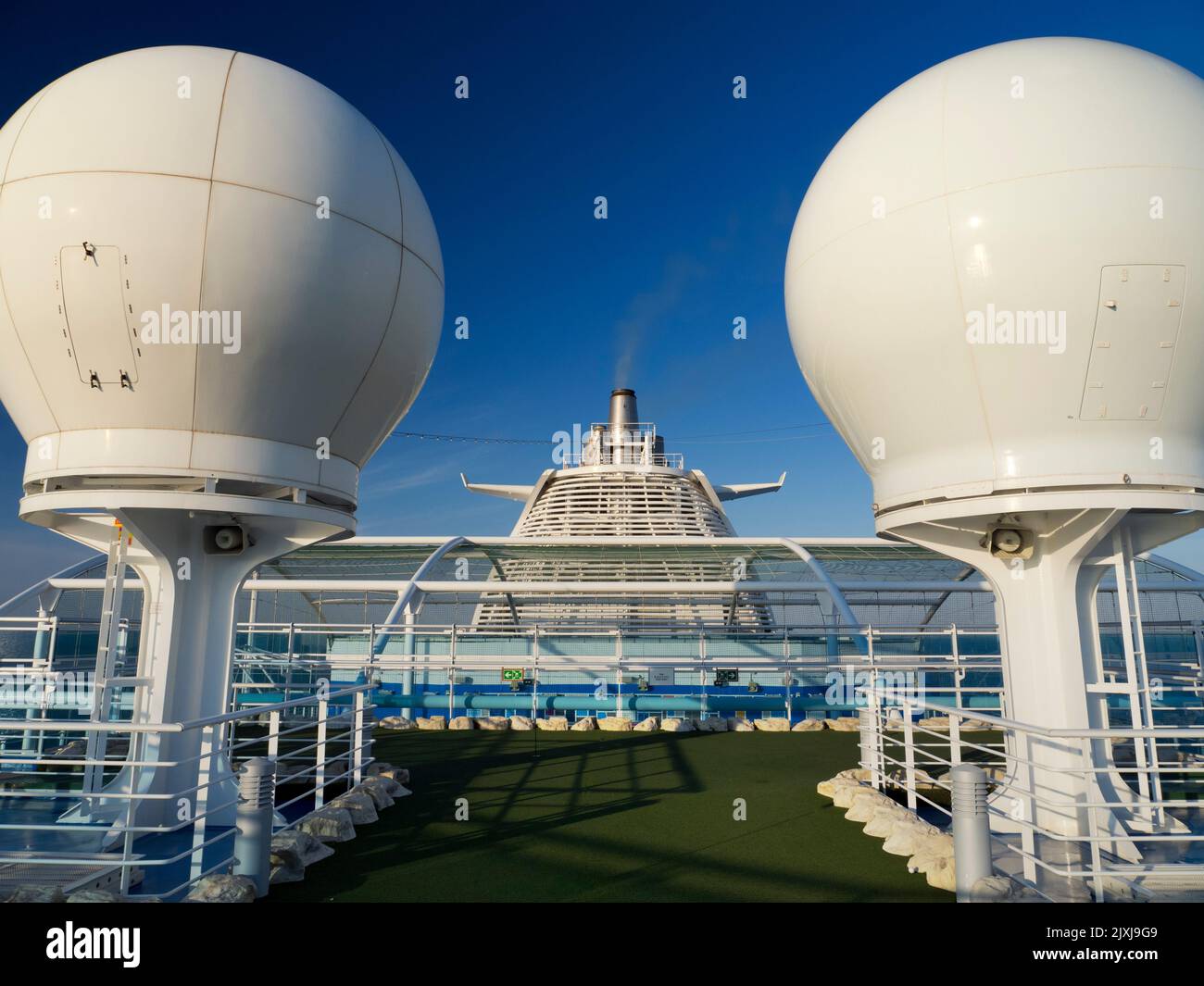 Think of the most surreal spot for a putting course. How about the top ...