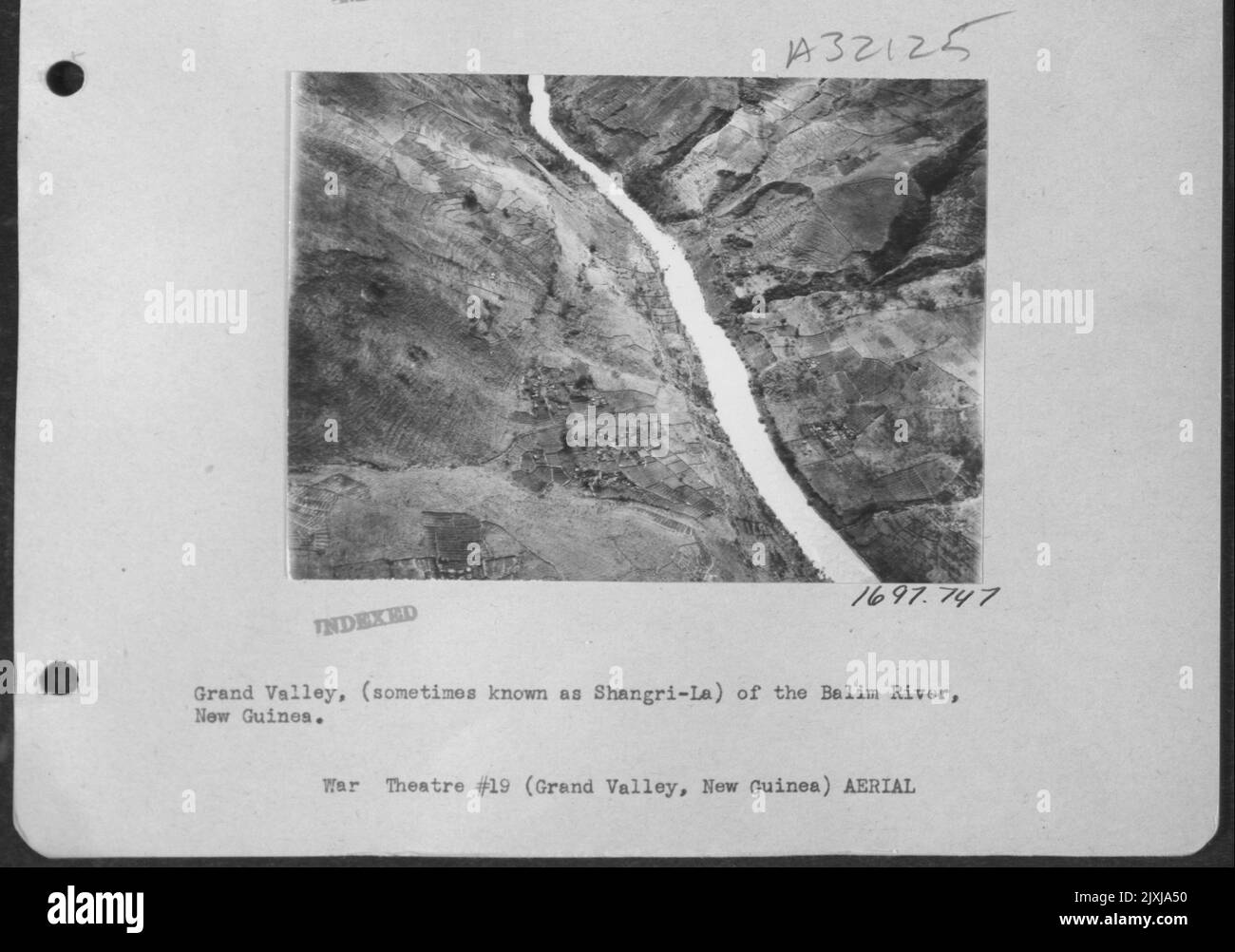 Grand Valley, (sometimes known as Shangri-La) of the Balim River, New ...