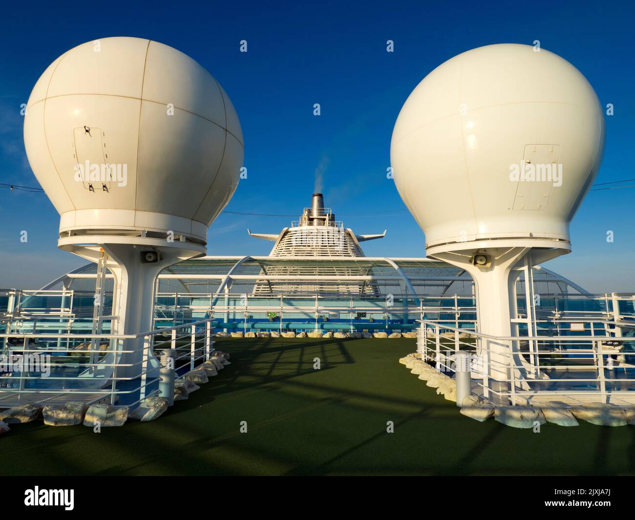 Think of the most surreal spot for a putting course. How about the top ...